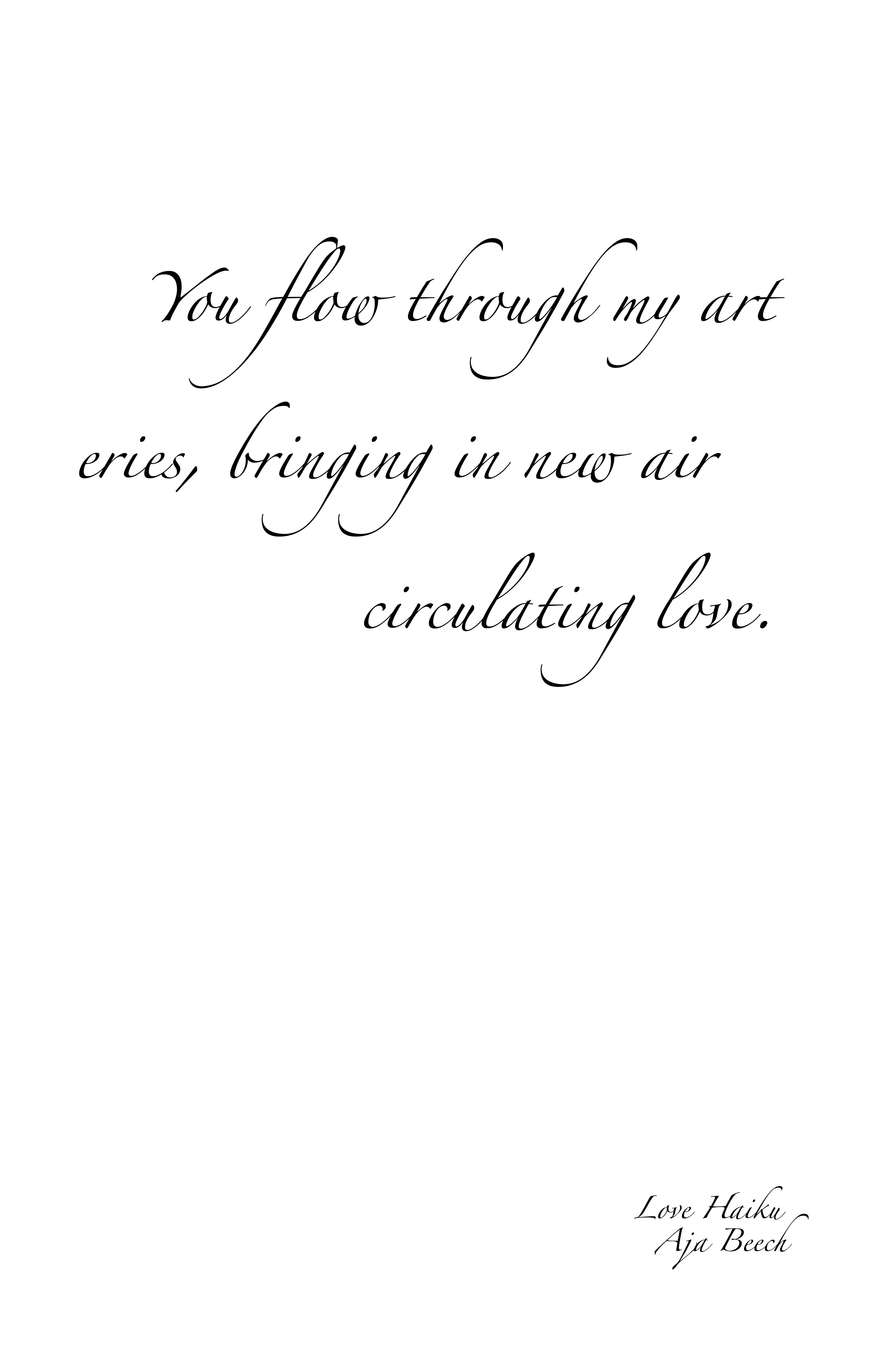 Poems – Aja Beech